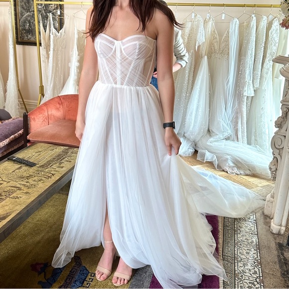 Neta Dover | Dresses | Neta Dover Brand New Wedding Dress | Poshmark